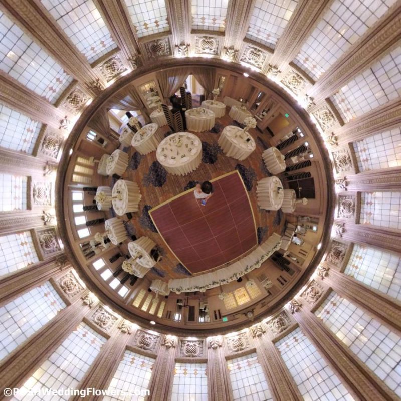 Arctic Club Dome Room Wedding Marina (1) – Seattle Wedding Flowers by POSH