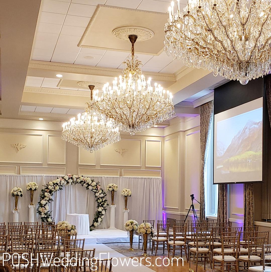 Circle Arch: POSH’s Fabulous “Wedding Ring” Arch – Seattle Wedding ...